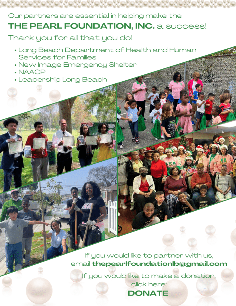Programs – The Pearl Foundation, Inc. | Long Beach, California